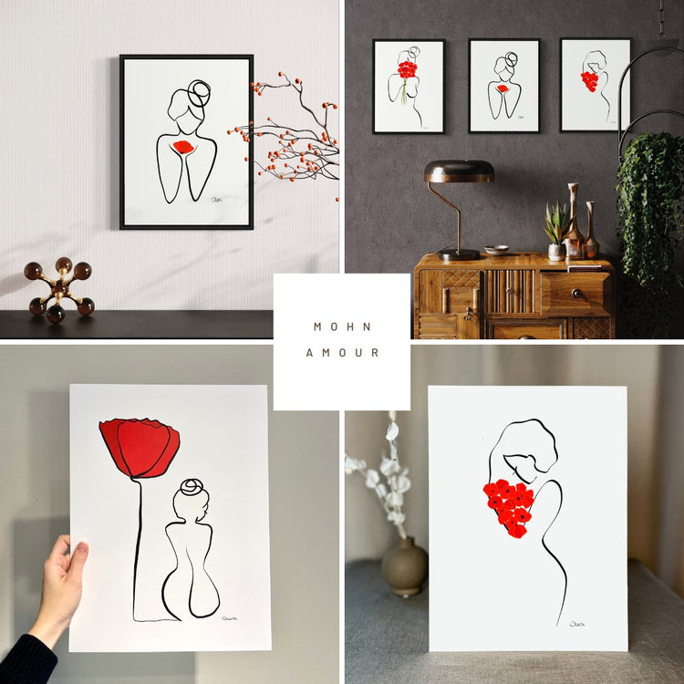 JUDITH CLARA I One Line Art ♥ SHOP